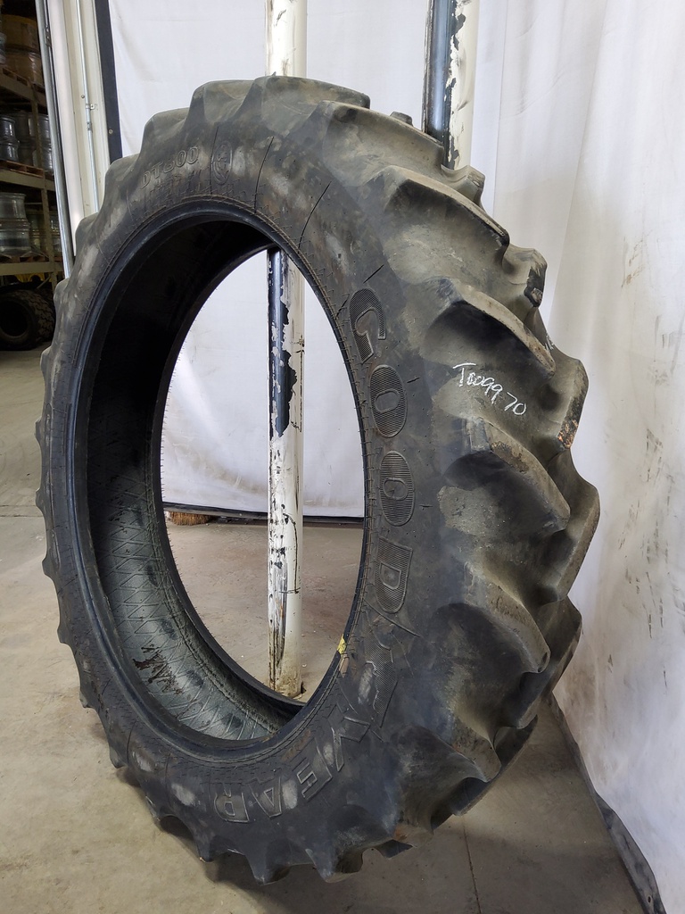 USED 380/90R50 Goodyear Farm DT800 Optitrac R-1W 151A8 70% for Sale | NTS Tire Supply